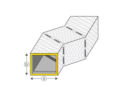 Climaver Lüftungskanal und Isolierung in einem | ISOVER