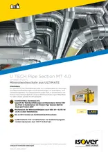 Drahtnetzmatte Steinwolle TECH Wired Mat MT 4.0 | ISOVER